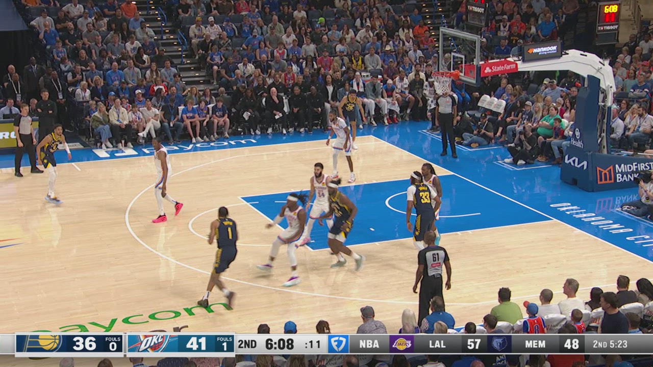 Indiana Pacers vs Oklahoma City Thunder Mar 29, 2025 Game Summary